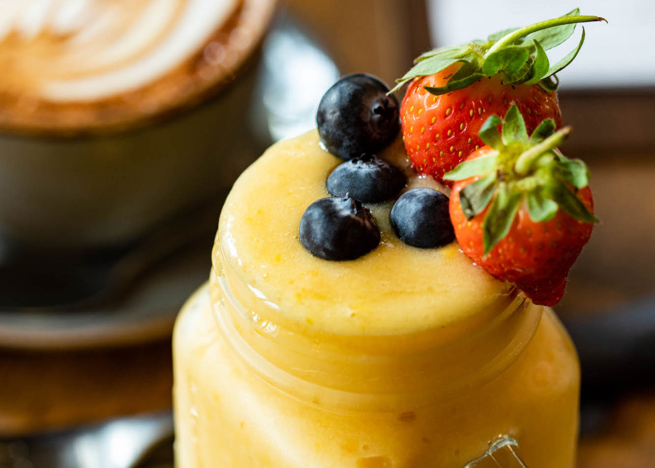 Brittany's midday treat at White Cloud Coffee - Blog