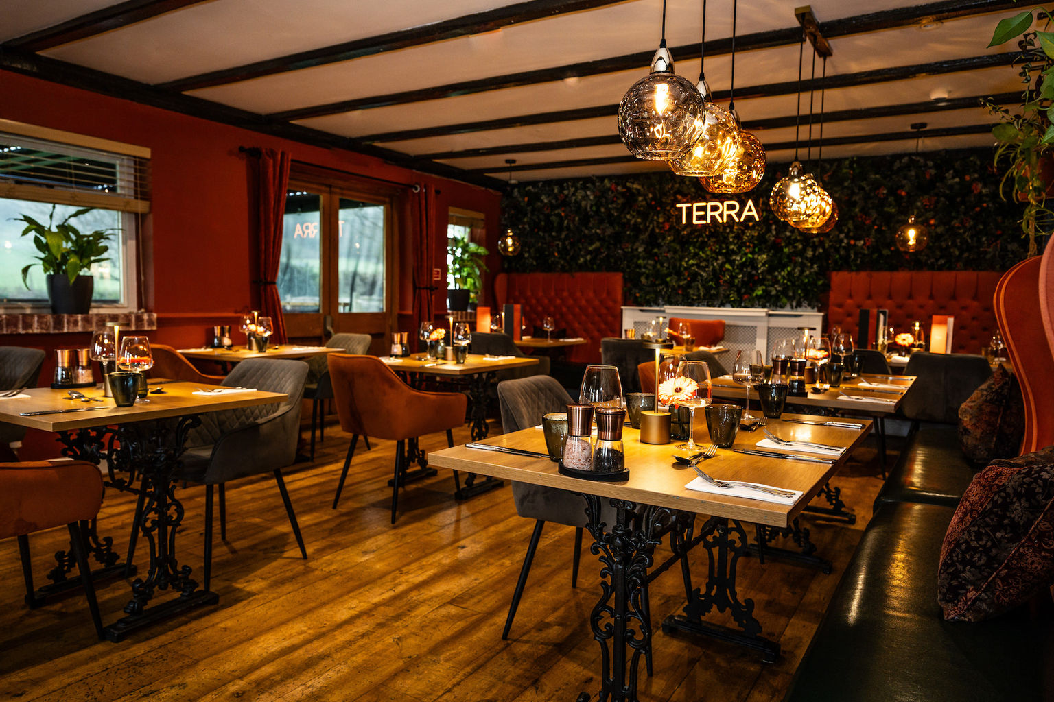 Terra Restaurant | Tottington Manor Hotel and Restaurant