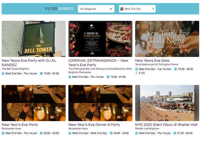 Brighton New Years Eve Events | Full New Year Guide to 2026